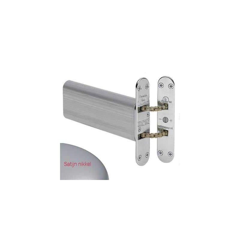 Onzichtbare deurdranger Perkomatic R85 Satijn Nikkel (RVS look ...